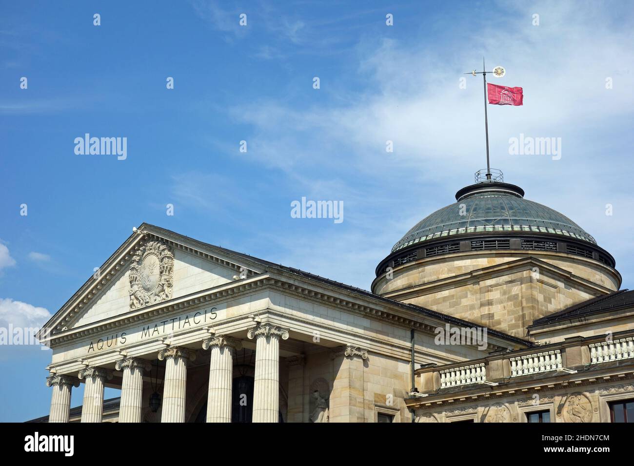 kurhaus wiesbaden, kurhaus, kurhaus wiesbadens Stock Photo - Alamy