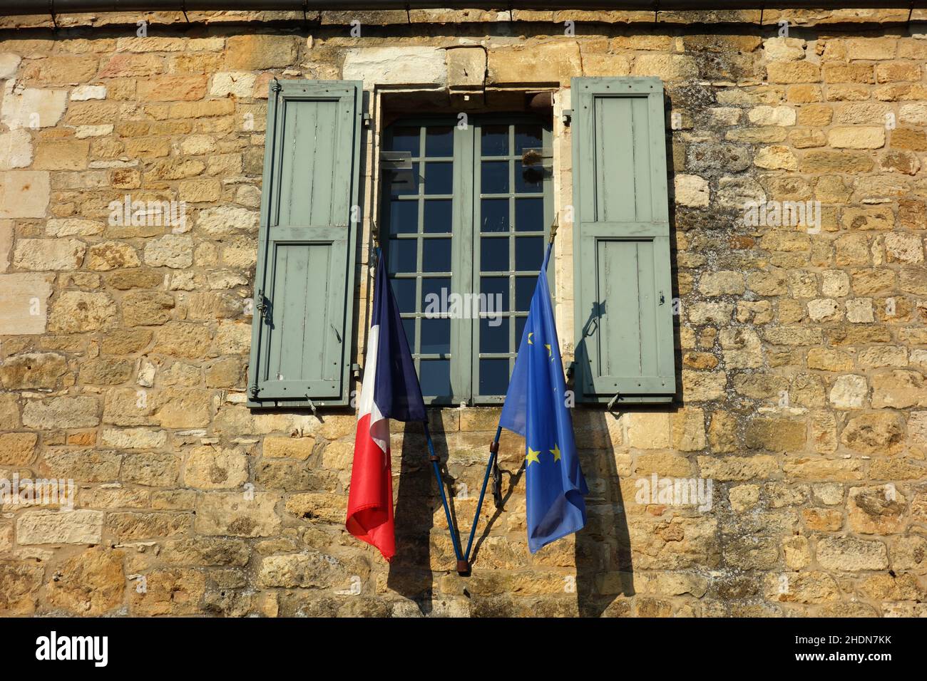 window, flag, town hall, windows, flags, town halls Stock Photo - Alamy