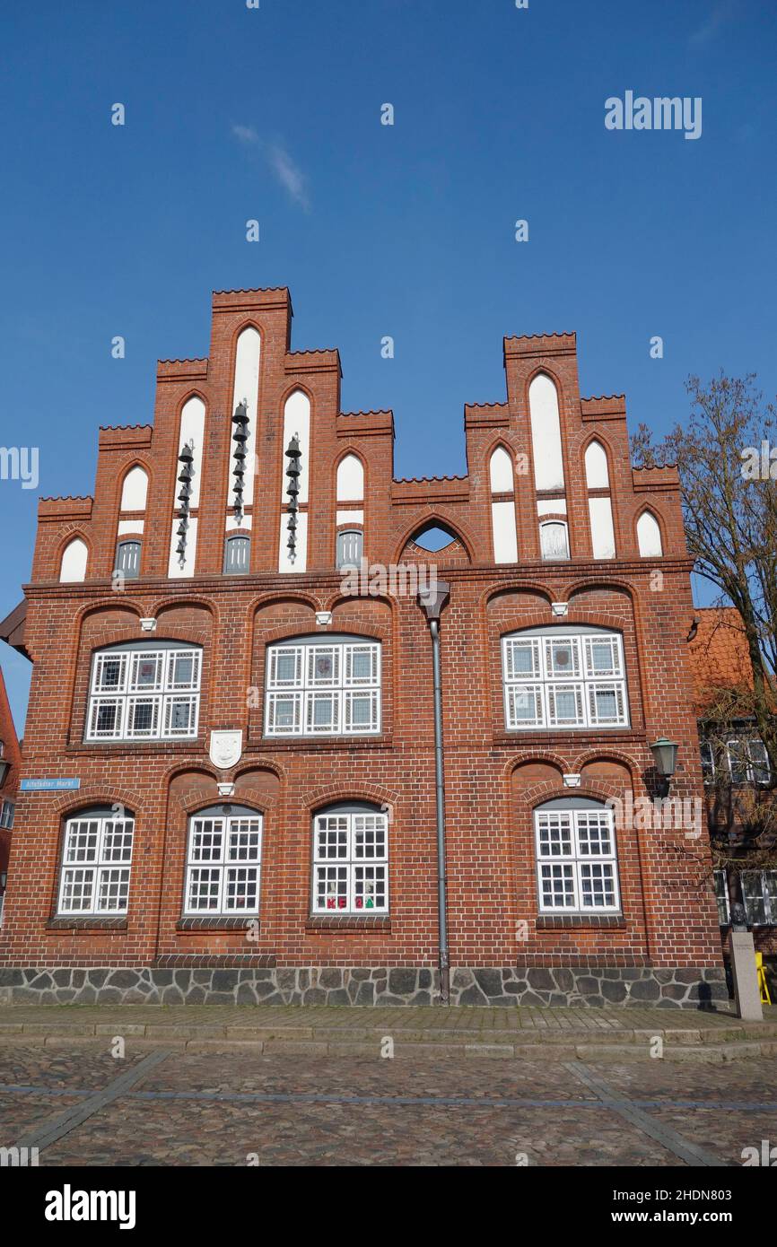 old town hall, rendsburg, rendsburgs Stock Photo - Alamy