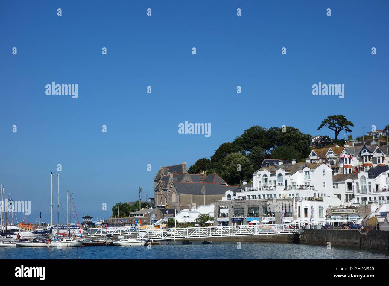 harbour, brixham, harbours, port Stock Photo - Alamy
