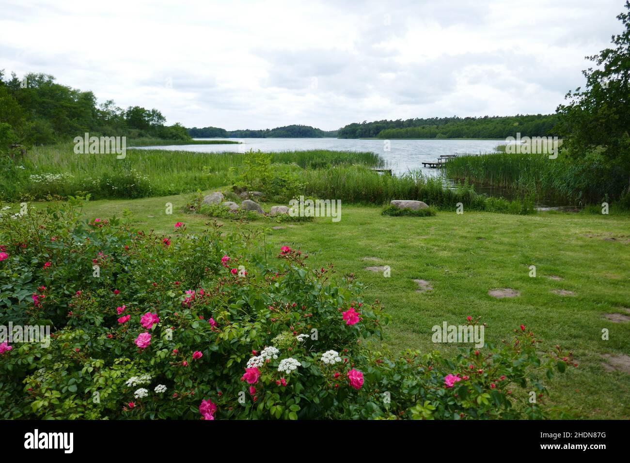 shore, jetty, schaalsee, shores, jetties Stock Photo - Alamy