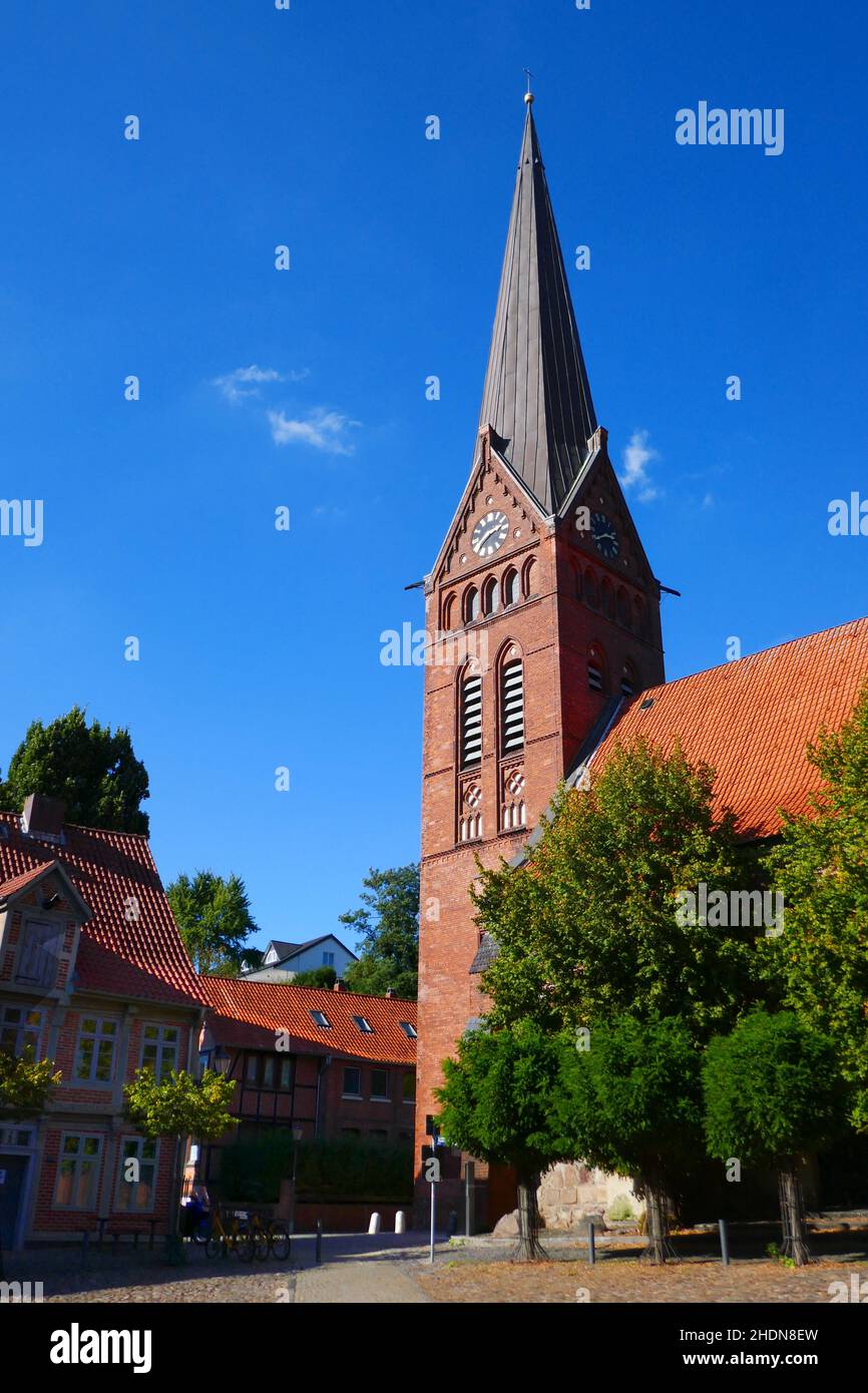 lauenburg / elbe, maria magdalena church, lauenburg / elbes, maria ...