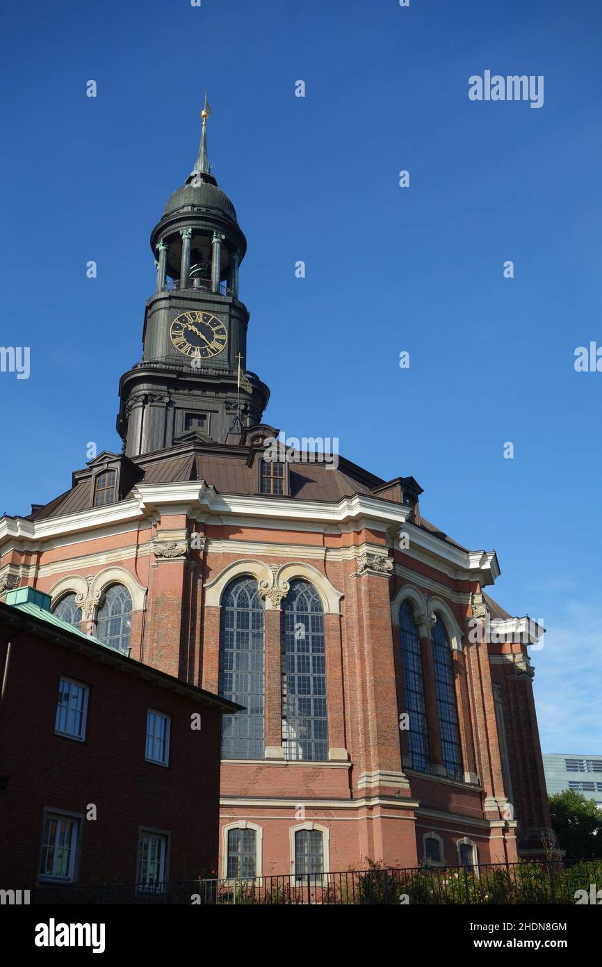 St Michaels Church Hamburg High Resolution Stock Photography and Images ...