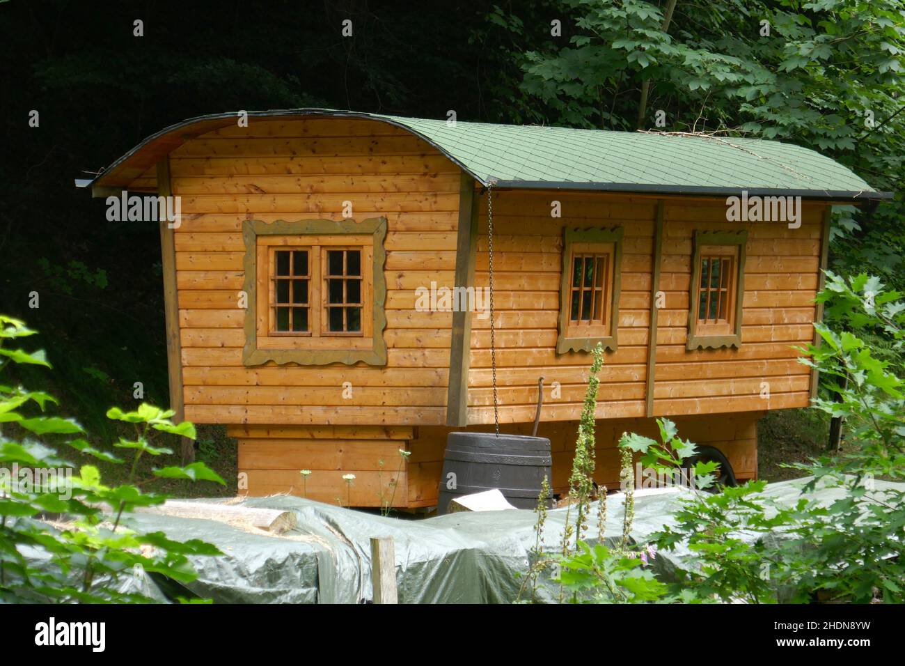 circus trailer, circus trailers Stock Photo - Alamy