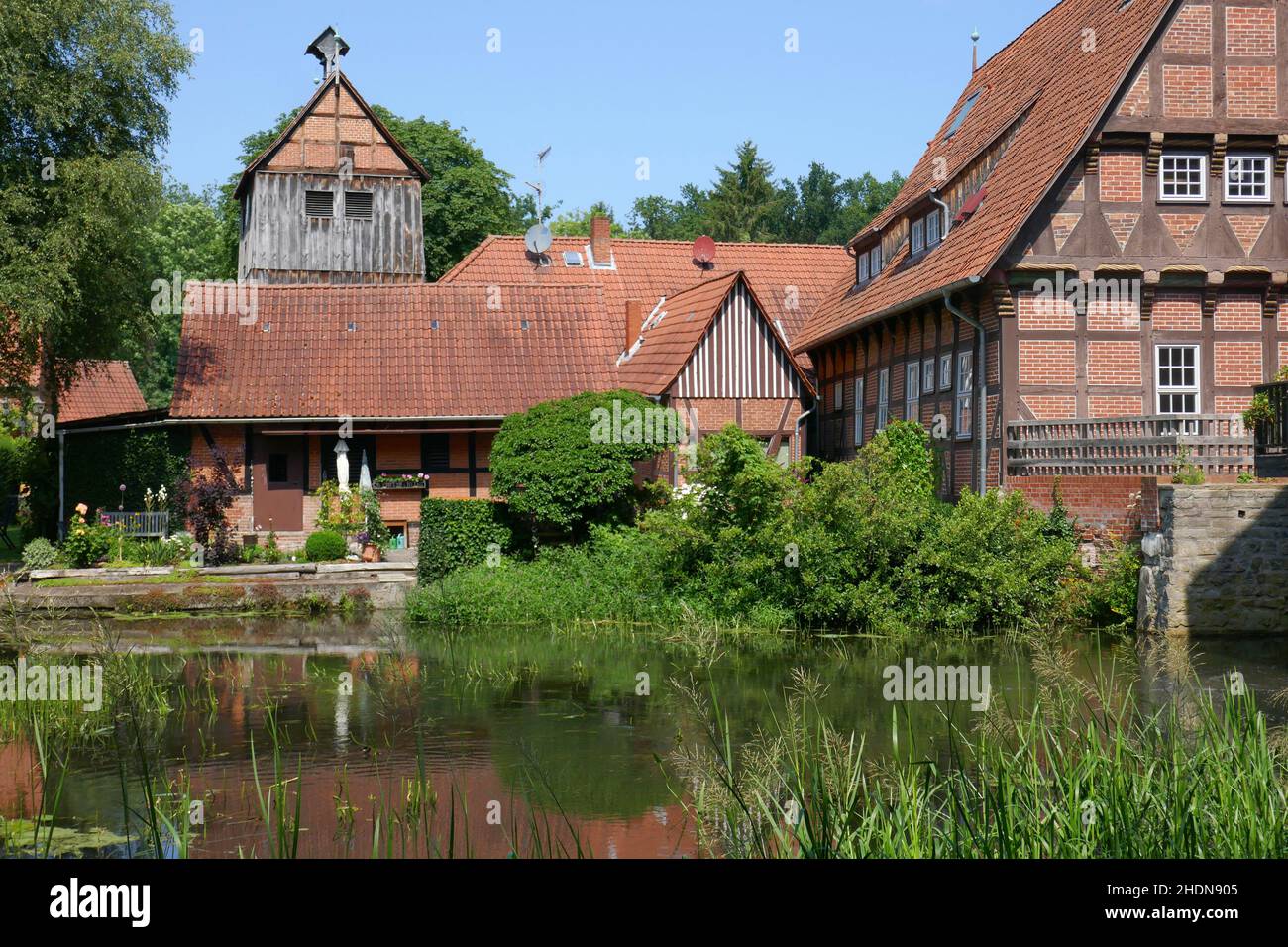 wienhausen monastery, farm building Stock Photo - Alamy
