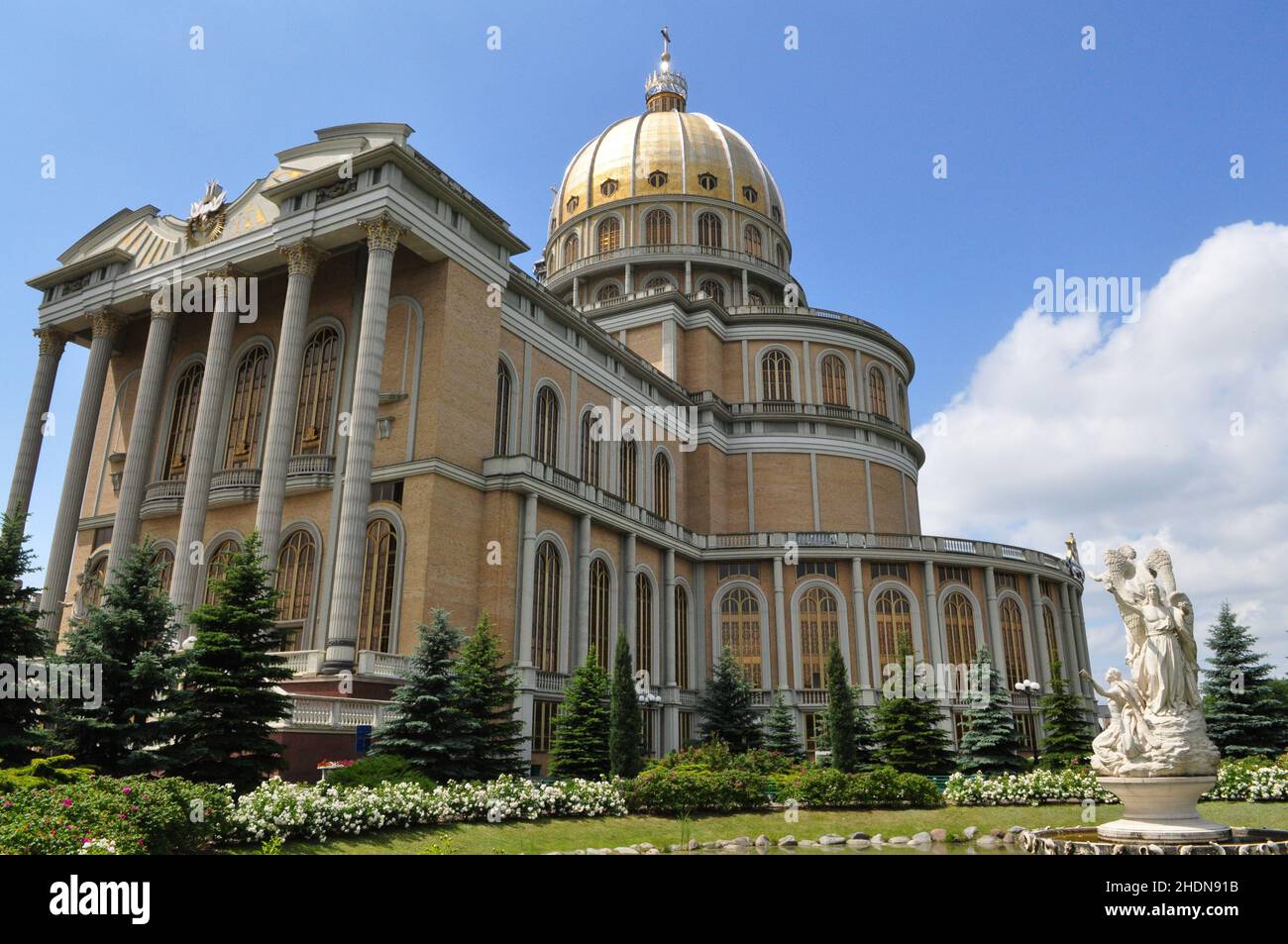 religion, basilica, pilgrimage church, lichen, Our Lady of Licheń ...