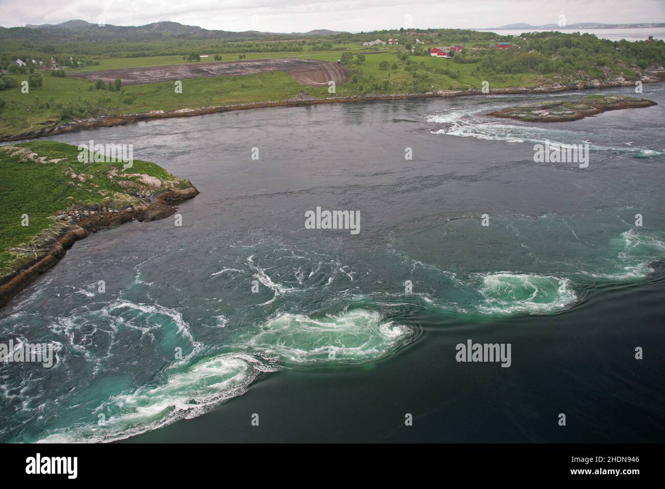 saltstraumen, tidal current, saltstraumens, tidal currents Stock Photo ...