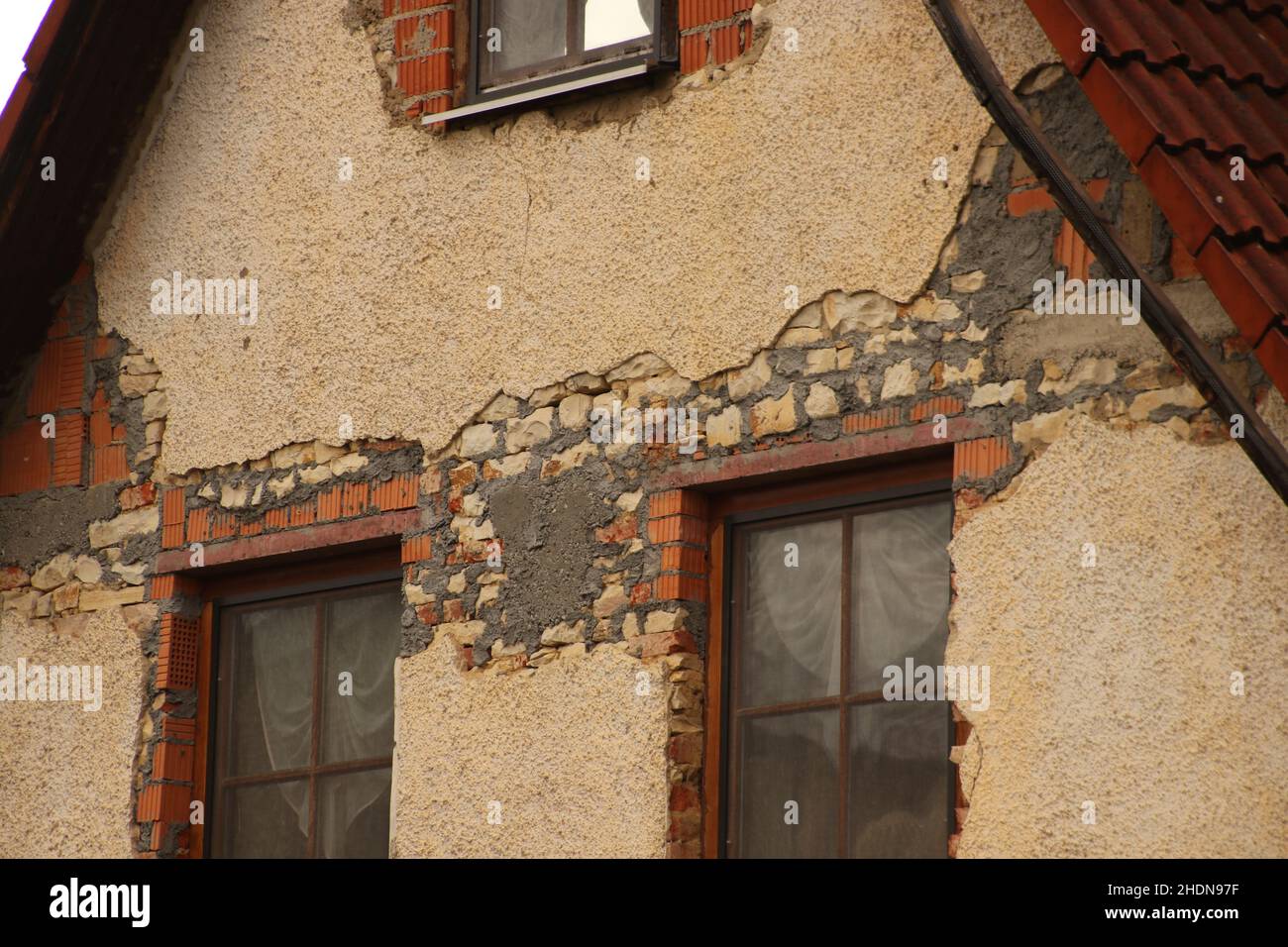 house, facade, renovation, houses, facades, renovations Stock Photo - Alamy