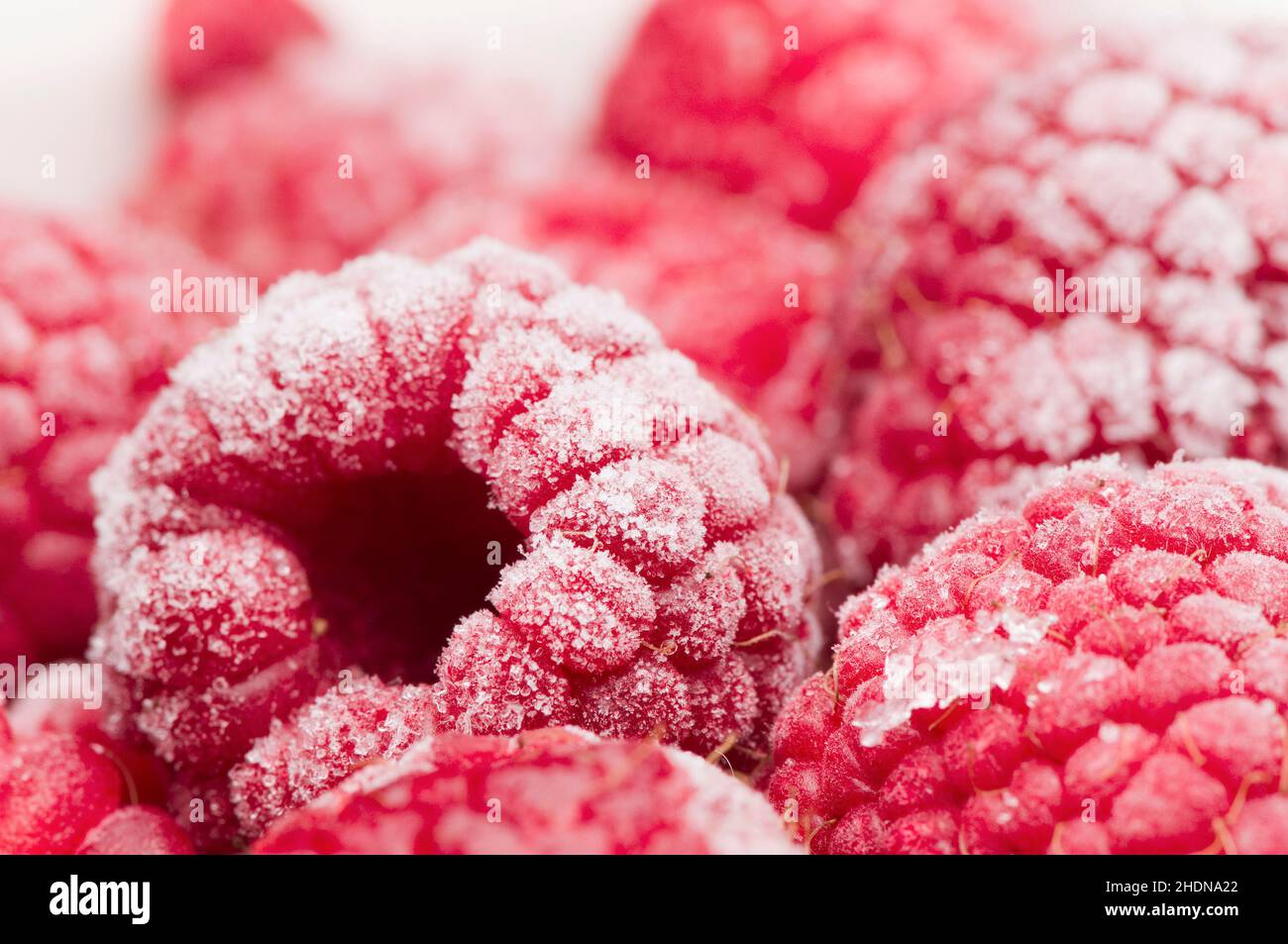 frozen, raspberry, frozens, raspberries Stock Photo - Alamy