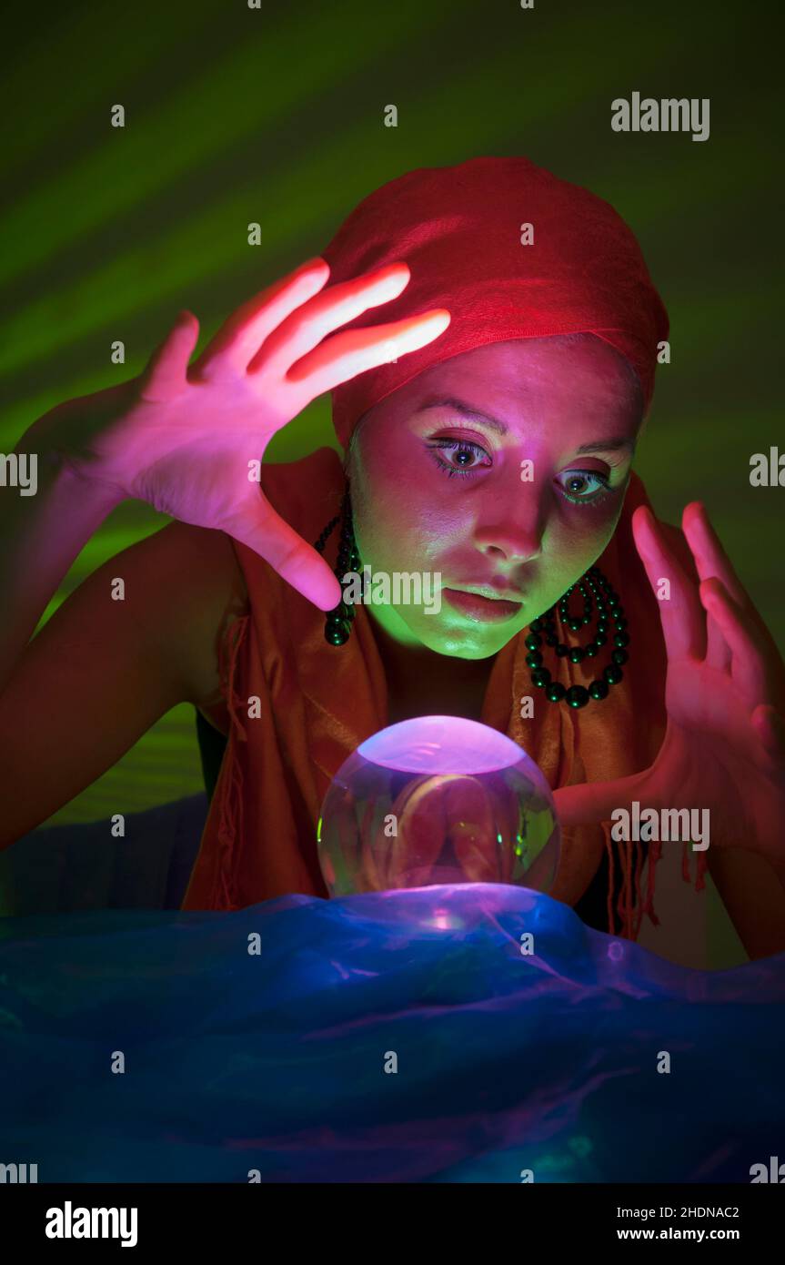 crystal ball, fortune teller, clairvoyant, crystal balls, fortune ...