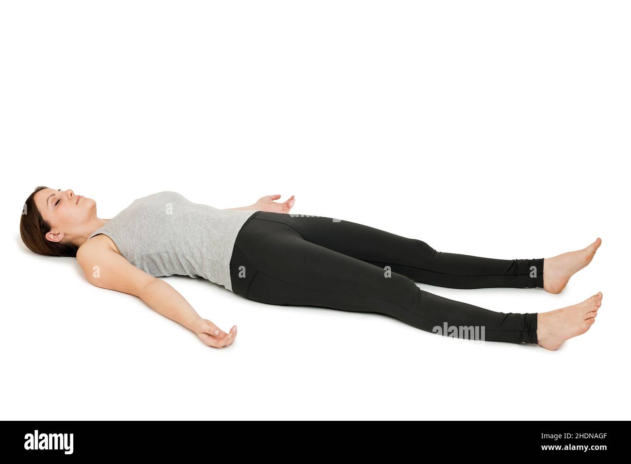 stretching, breathing exercise, stretch, breathing exercises Stock ...