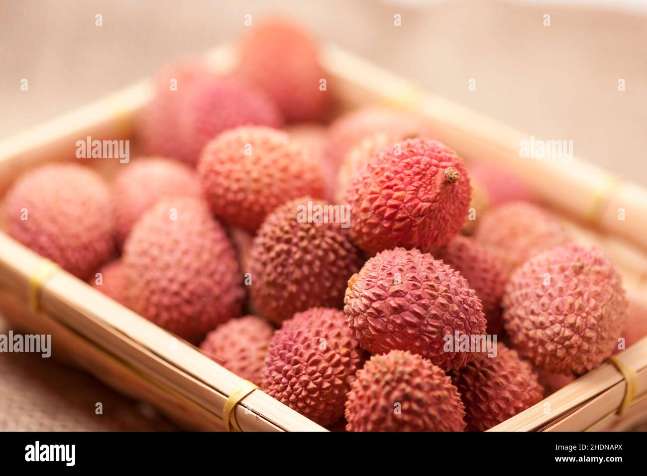Lychee basket hi-res stock photography and images - Alamy