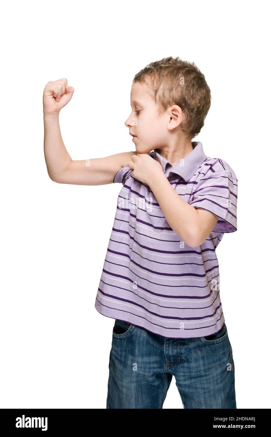 Strong boys hi-res stock photography and images - Alamy