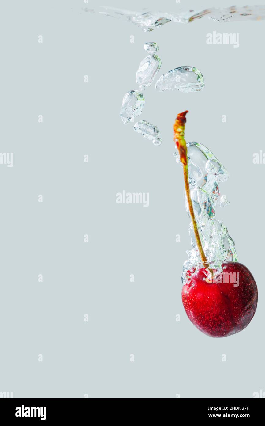 water, cherry, water bubbles, cherries, water bubble Stock Photo - Alamy