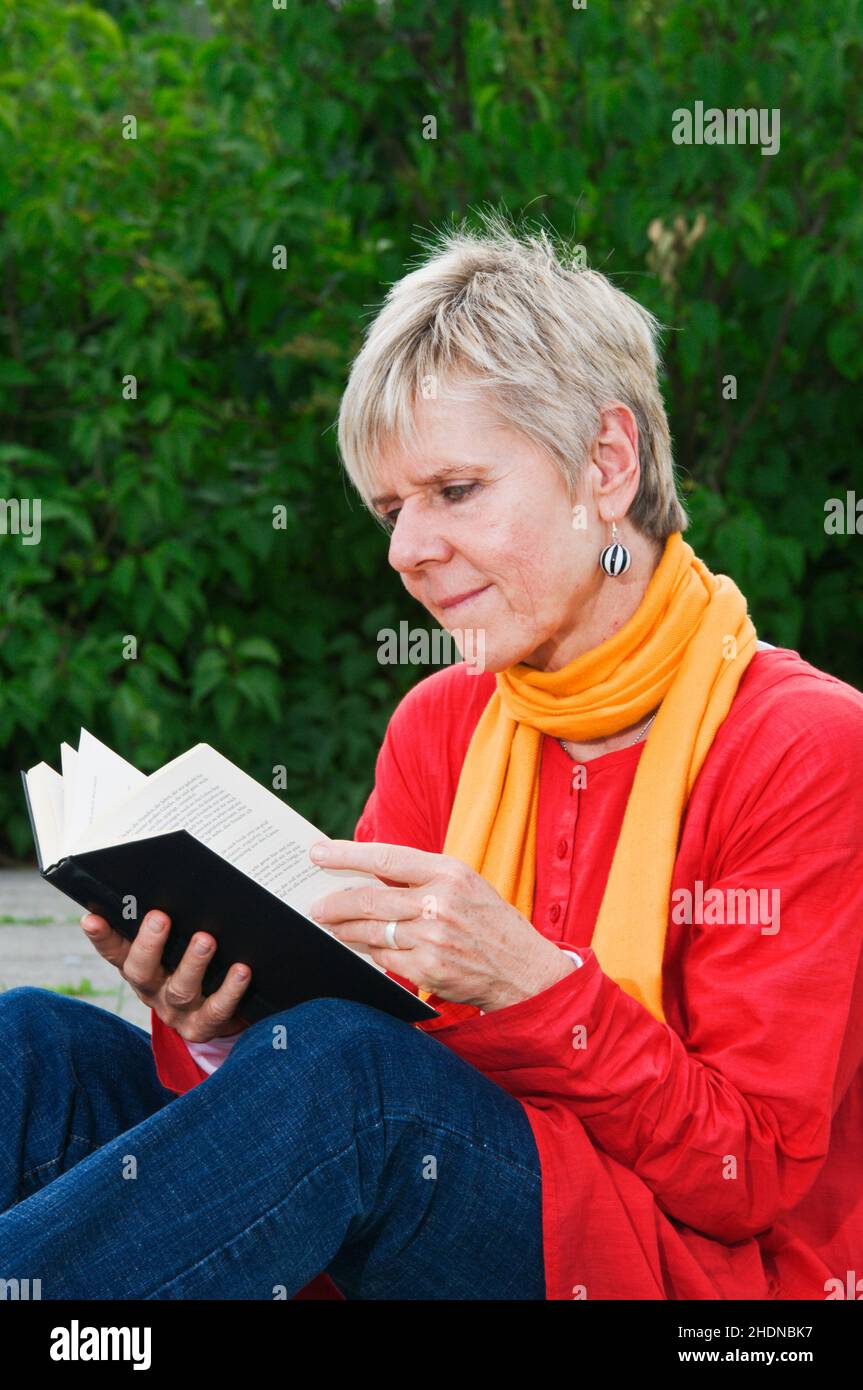 senior, book, reading, elderly, old, seniors, books, read, reading a ...