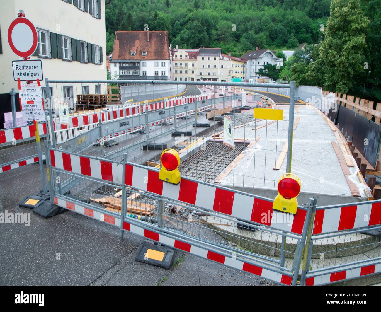bridge, construction site, barrier, bridges, construction sites, site ...