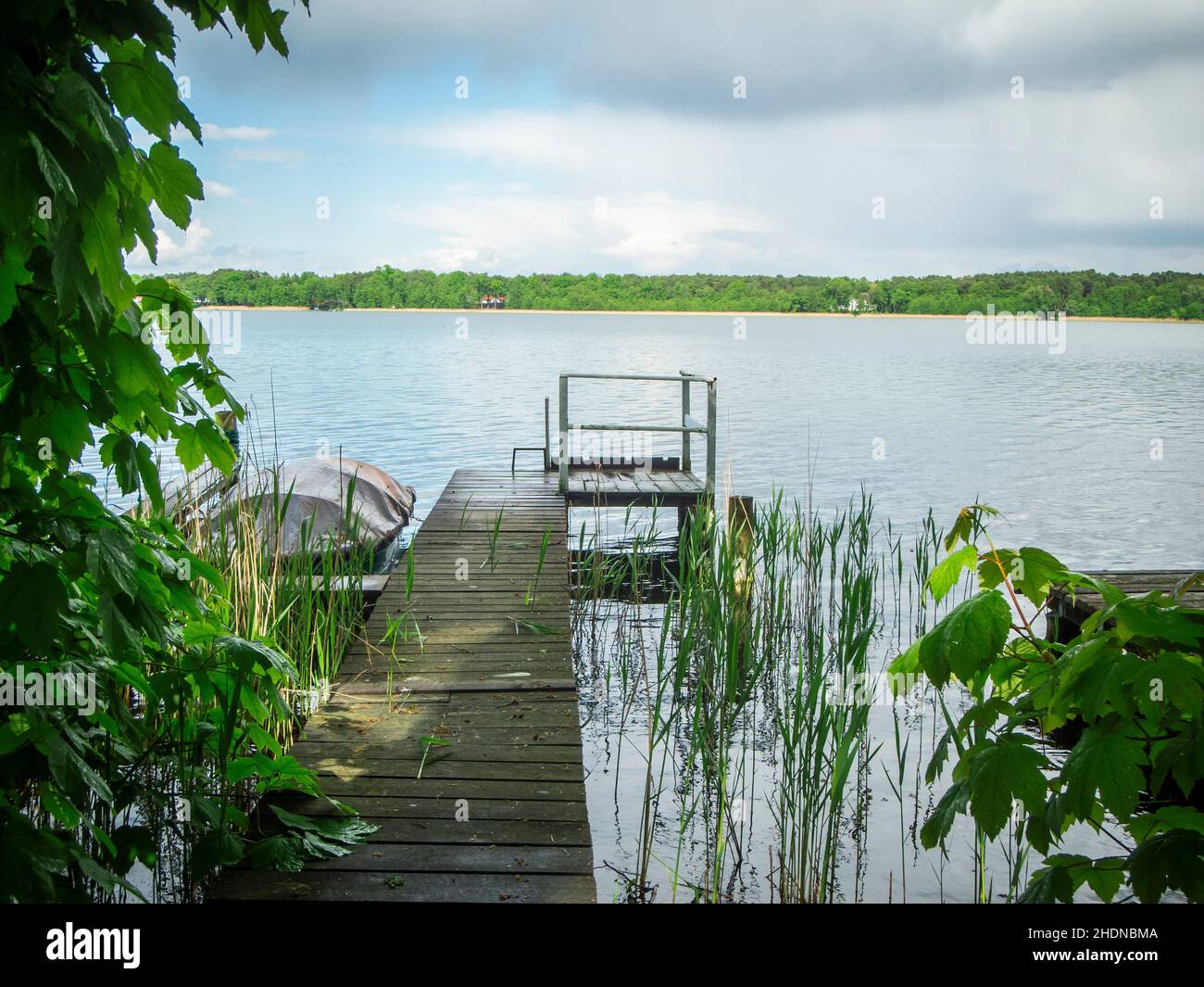 lake, jetty, lakes, jetties Stock Photo - Alamy