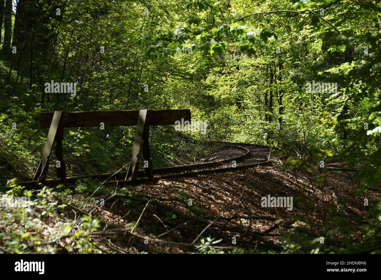 buffer stop, buffer stops Stock Photo - Alamy