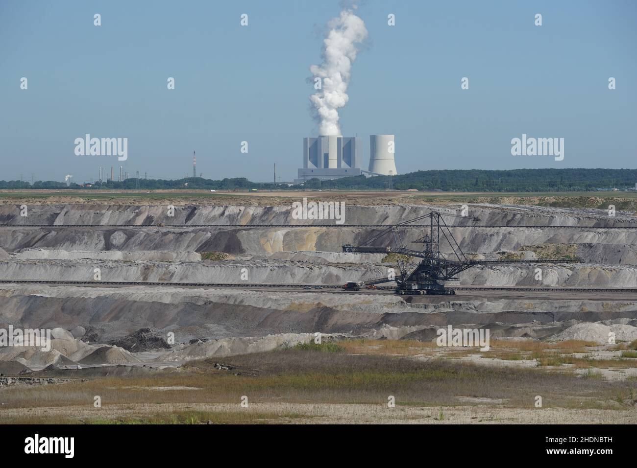 coal fired power plant, power station, power plant, coal-fired power ...