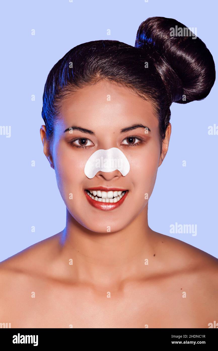 skincare, acne plaster, skincares Stock Photo - Alamy