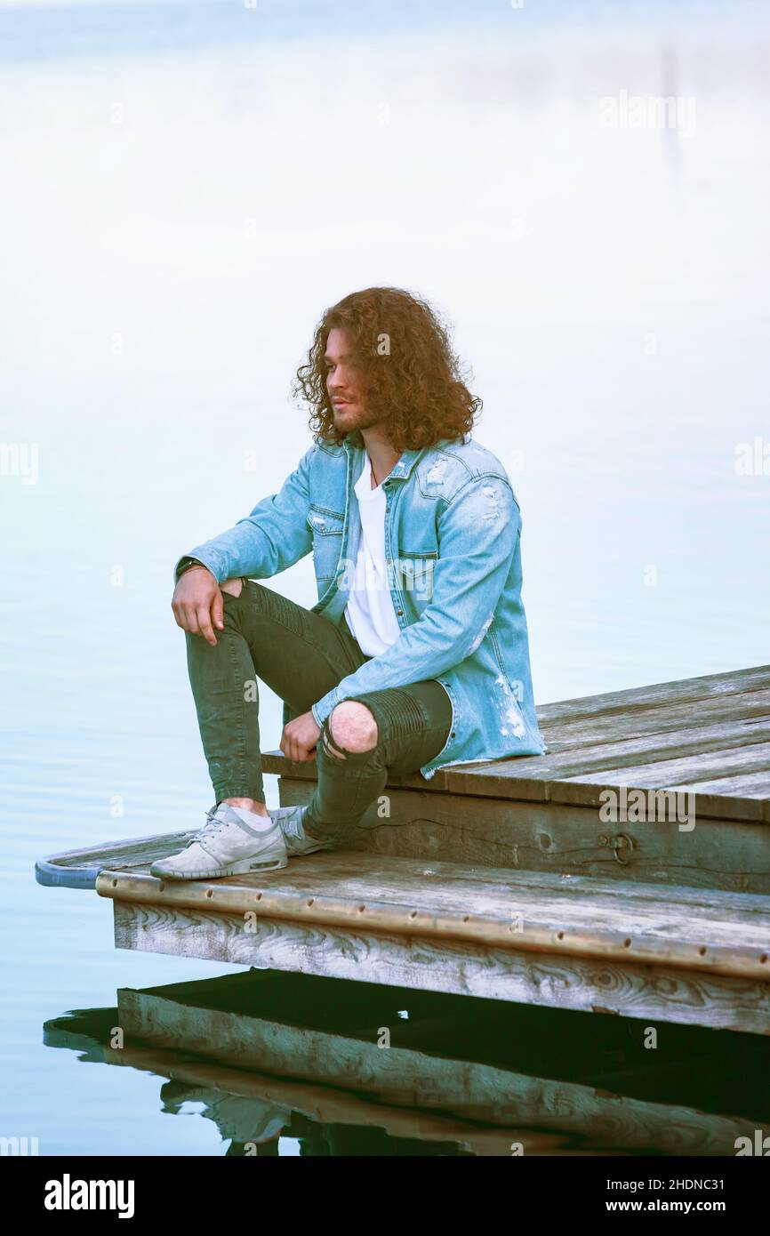 young man, man, pensive, melancholic, guy, men, young, pensives ...