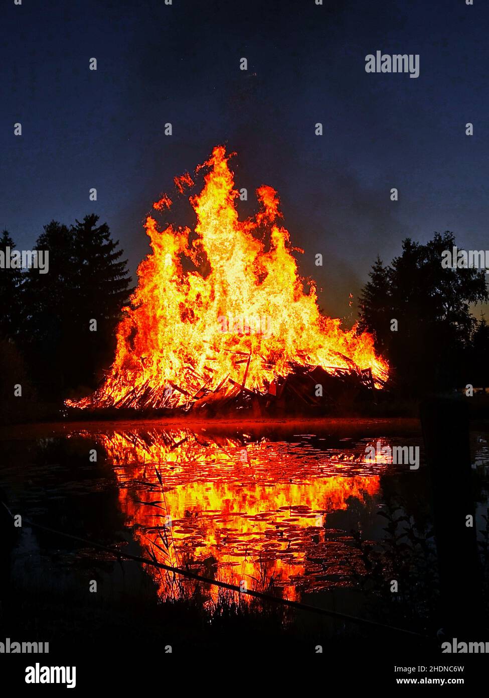Easter bonfires hi-res stock photography and images - Alamy