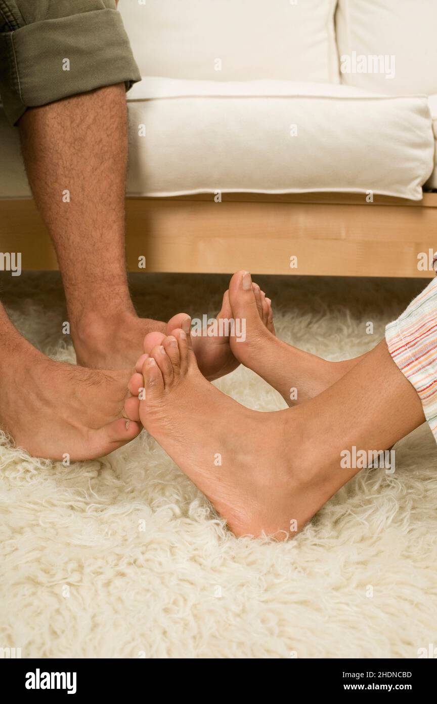 barefoot, togetherness, foot, barefoots, together, feet, foots Stock ...