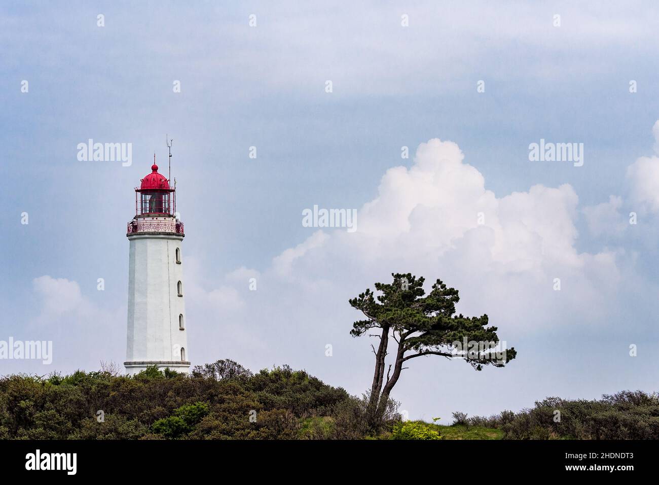 lighthouse, hiddensee, lighthouses, hiddensees Stock Photo - Alamy