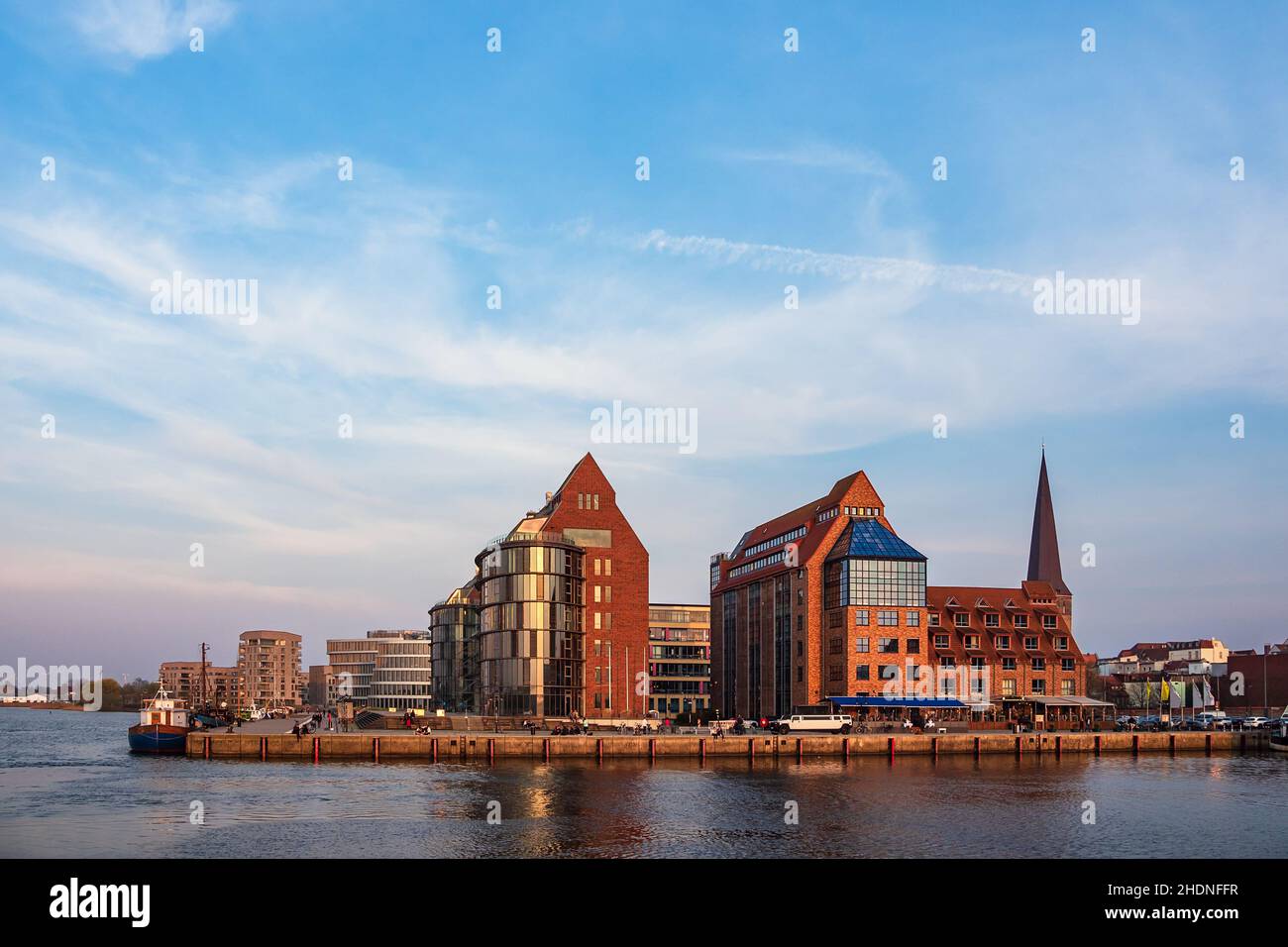 rostock, silohalbinsel, rostocks Stock Photo - Alamy