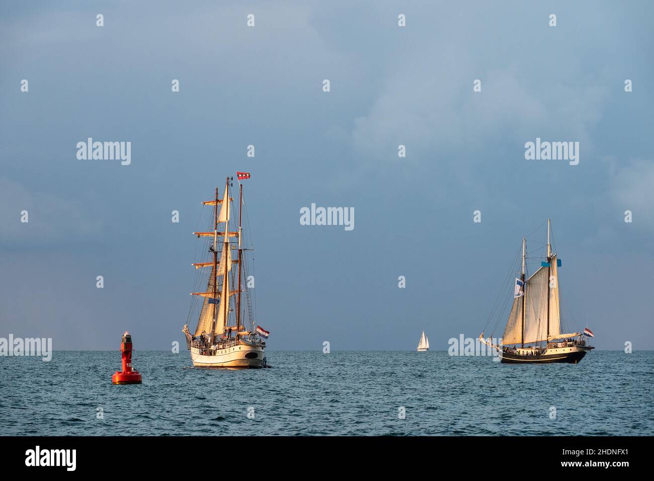 sailboat, windjammer, hanse sail, sailboats, sailing, sailing boat ...