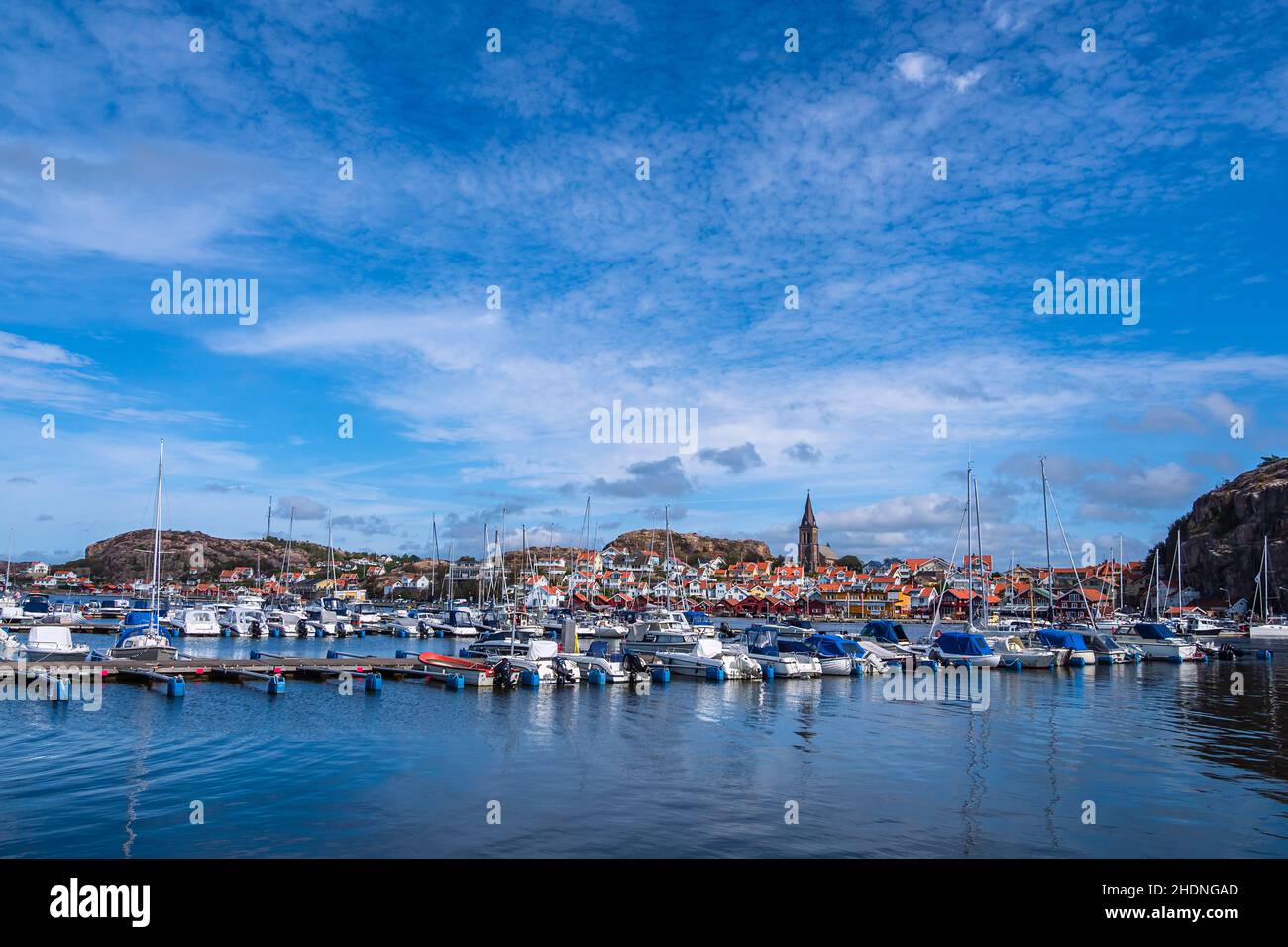 sharp garden, fjällbacka, schärengartens Stock Photo - Alamy