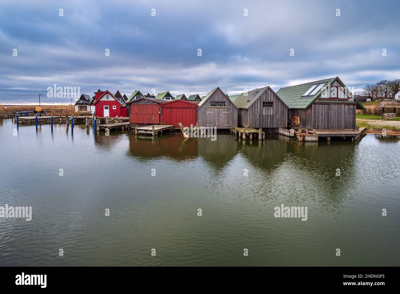 boathouse, bodden, boathouses, boddens Stock Photo - Alamy