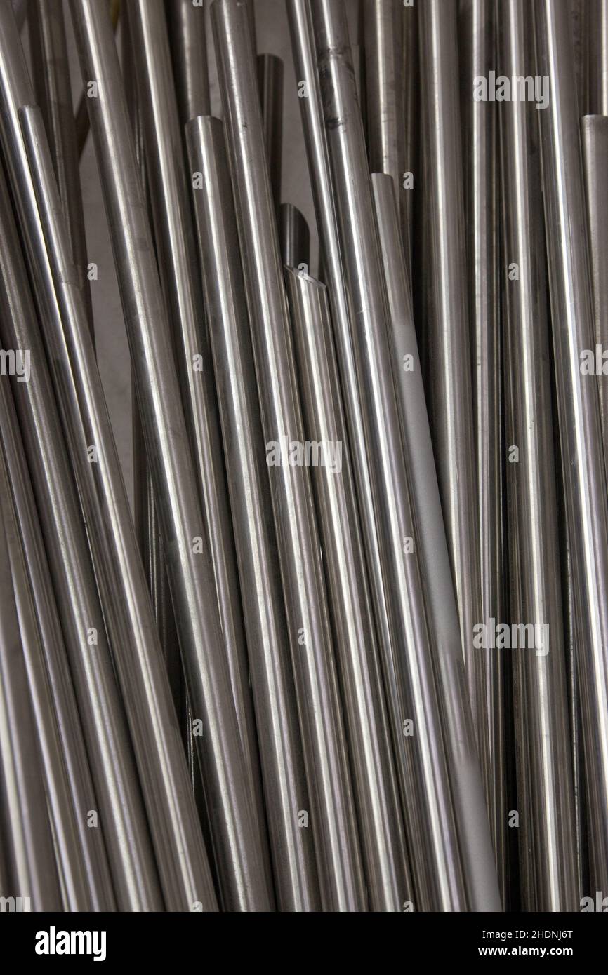steel, iron rod, steels, iron rods Stock Photo - Alamy