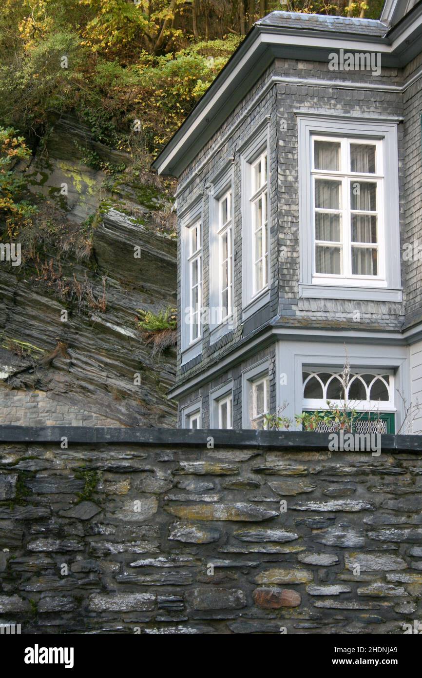 shingle, stone wall, shingles, stone walls Stock Photo - Alamy