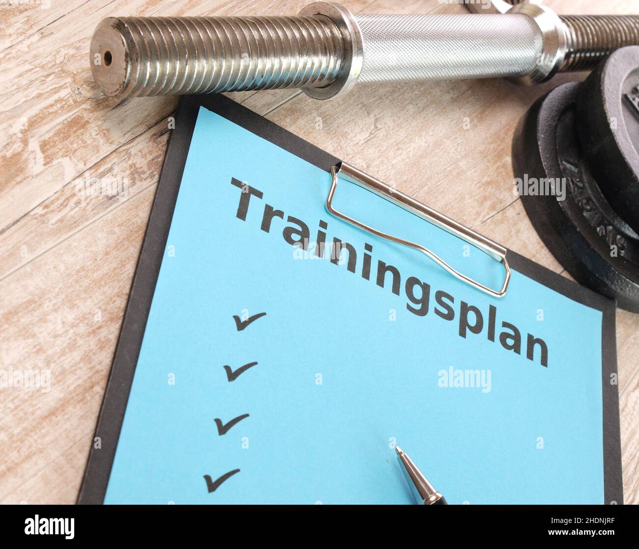 training plan, training plans Stock Photo - Alamy