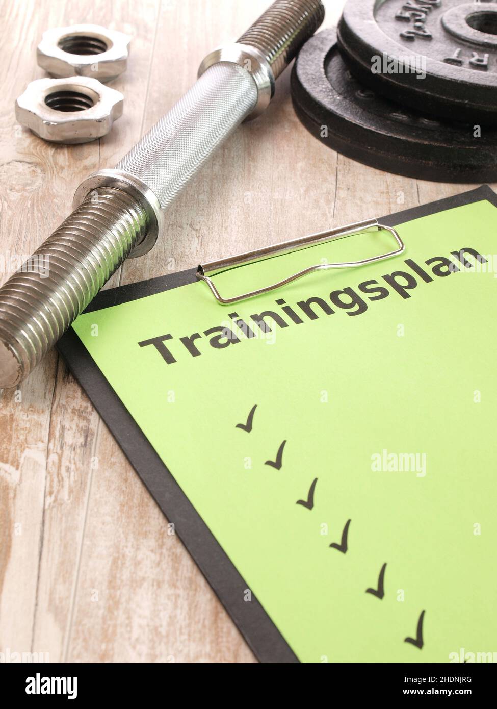 Workouts plan hi-res stock photography and images - Alamy