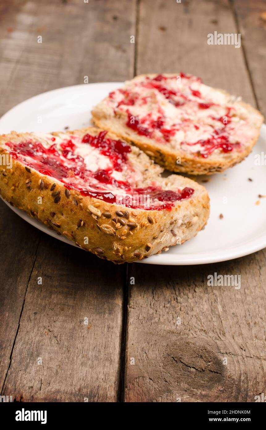 breakfast, bun, breakfasts, buns Stock Photo - Alamy