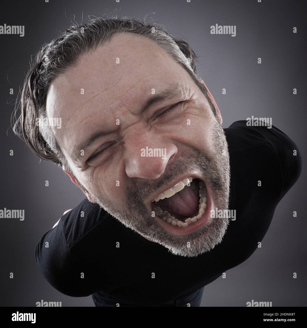 Brown eye man head shot hi-res stock photography and images - Alamy