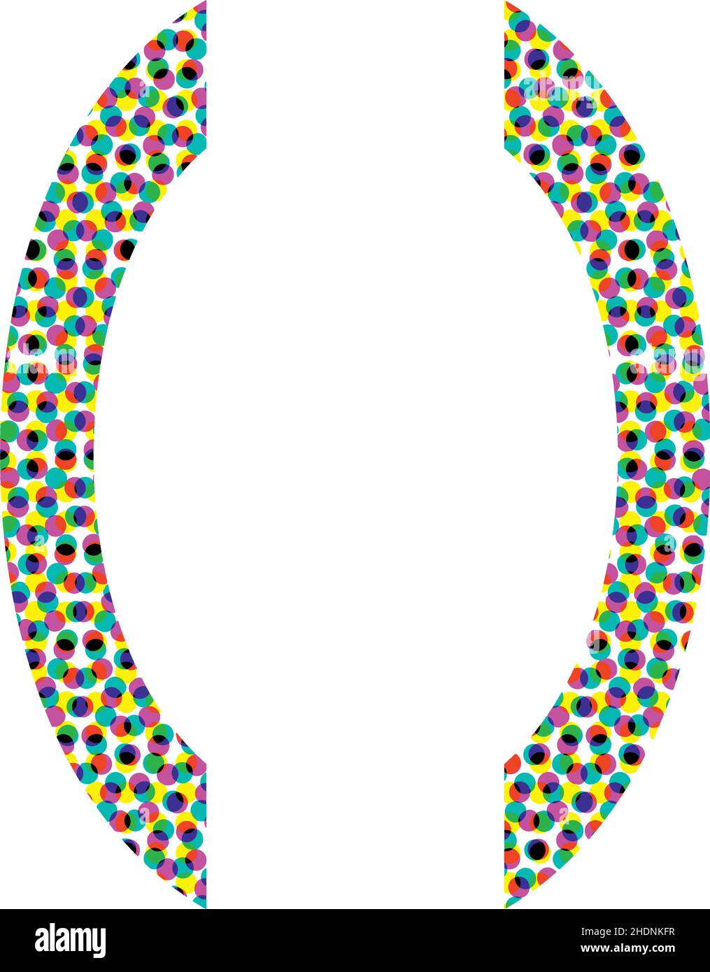 Bracket half Stock Vector Images - Alamy