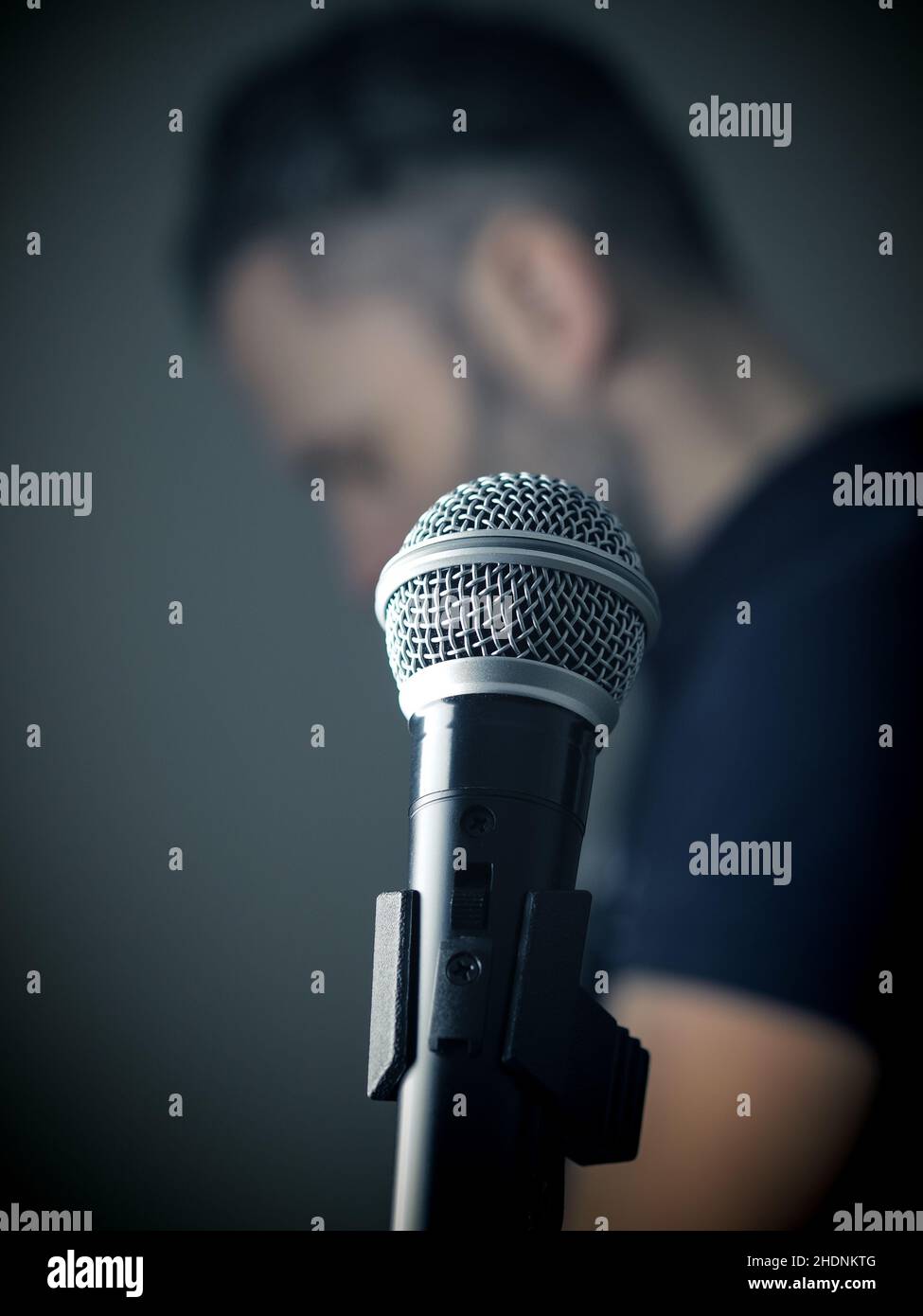 microphone, singer, microphones, singers Stock Photo - Alamy