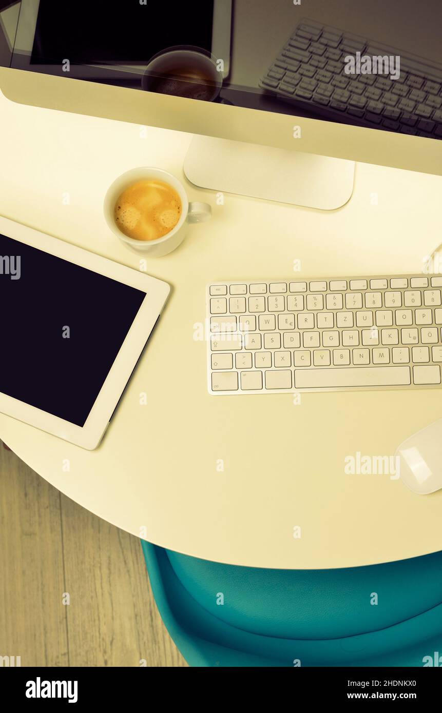 computer, desk, workplace, computers, computing, pc, desks, workplaces ...