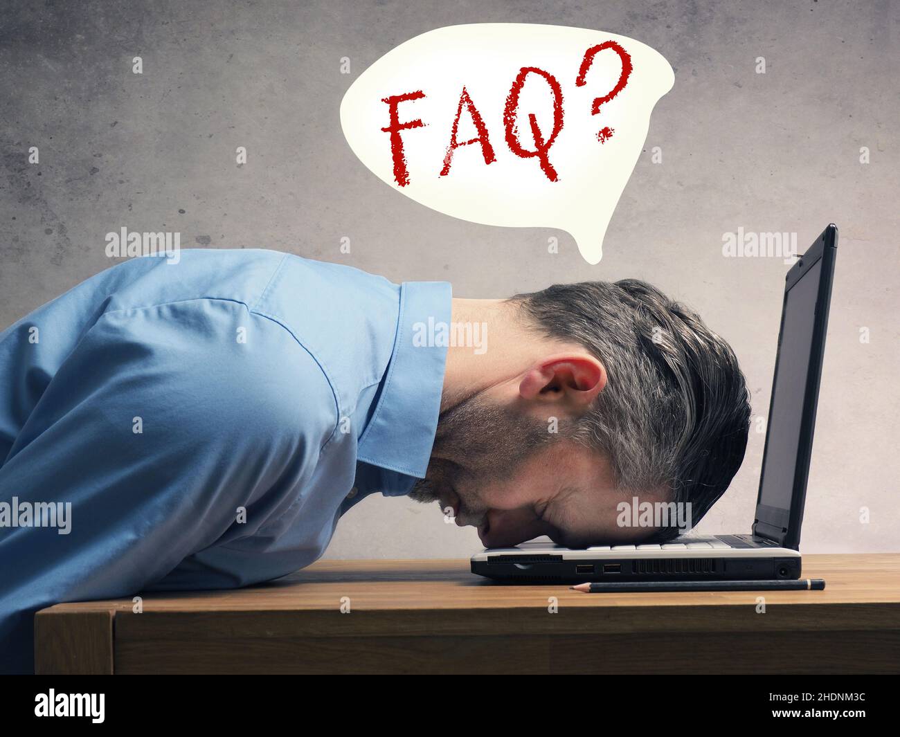 man, exhausted, faq, guy, men, exhausteds, faqs Stock Photo - Alamy
