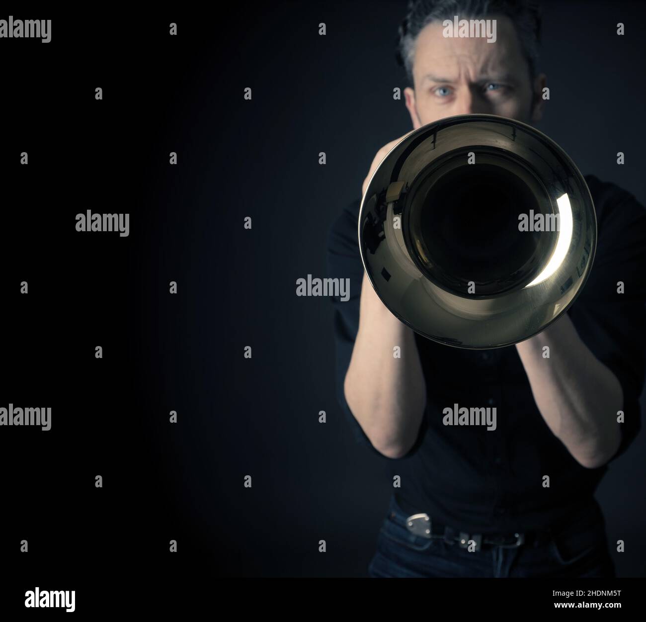 trumpet, trumpeter, fanfare, fanfares, trumpets, trumpeters Stock Photo ...