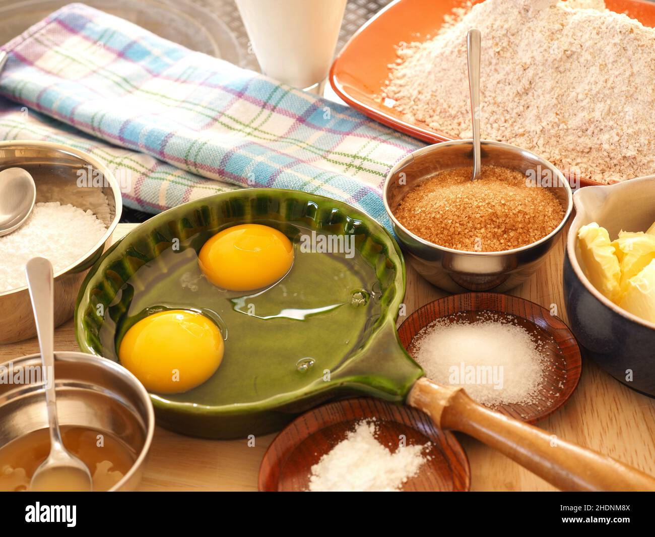 ingredient, baking ingredients, ingredients Stock Photo - Alamy
