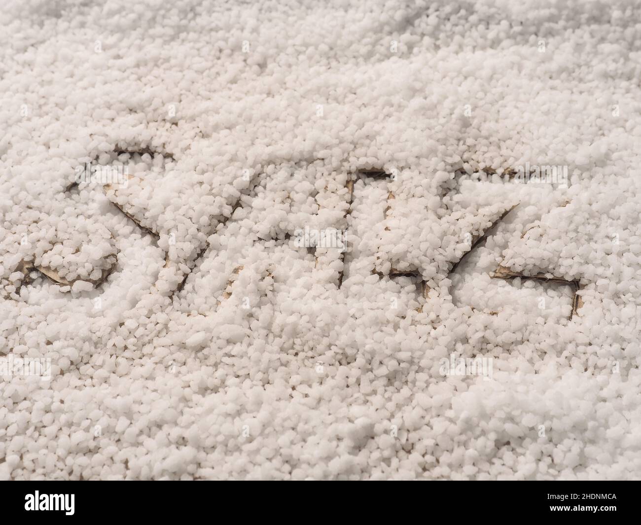 Above the salt word hi-res stock photography and images - Alamy