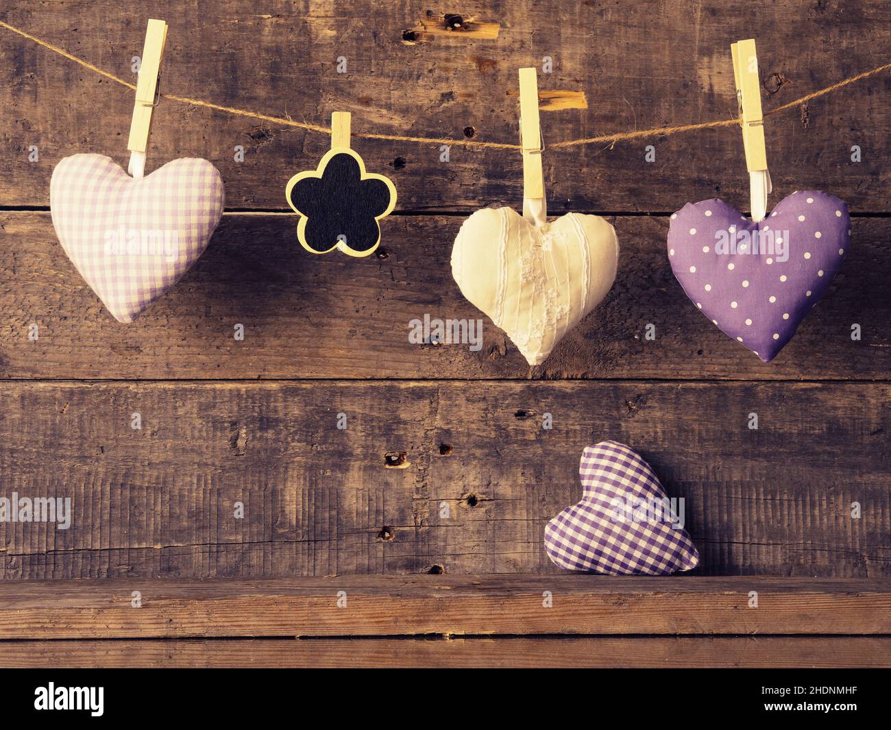 Textile heart hi-res stock photography and images - Alamy