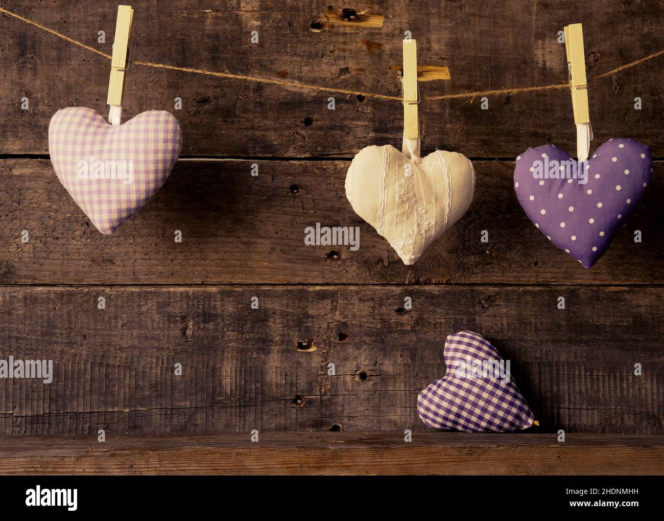 Textile heart hi-res stock photography and images - Alamy