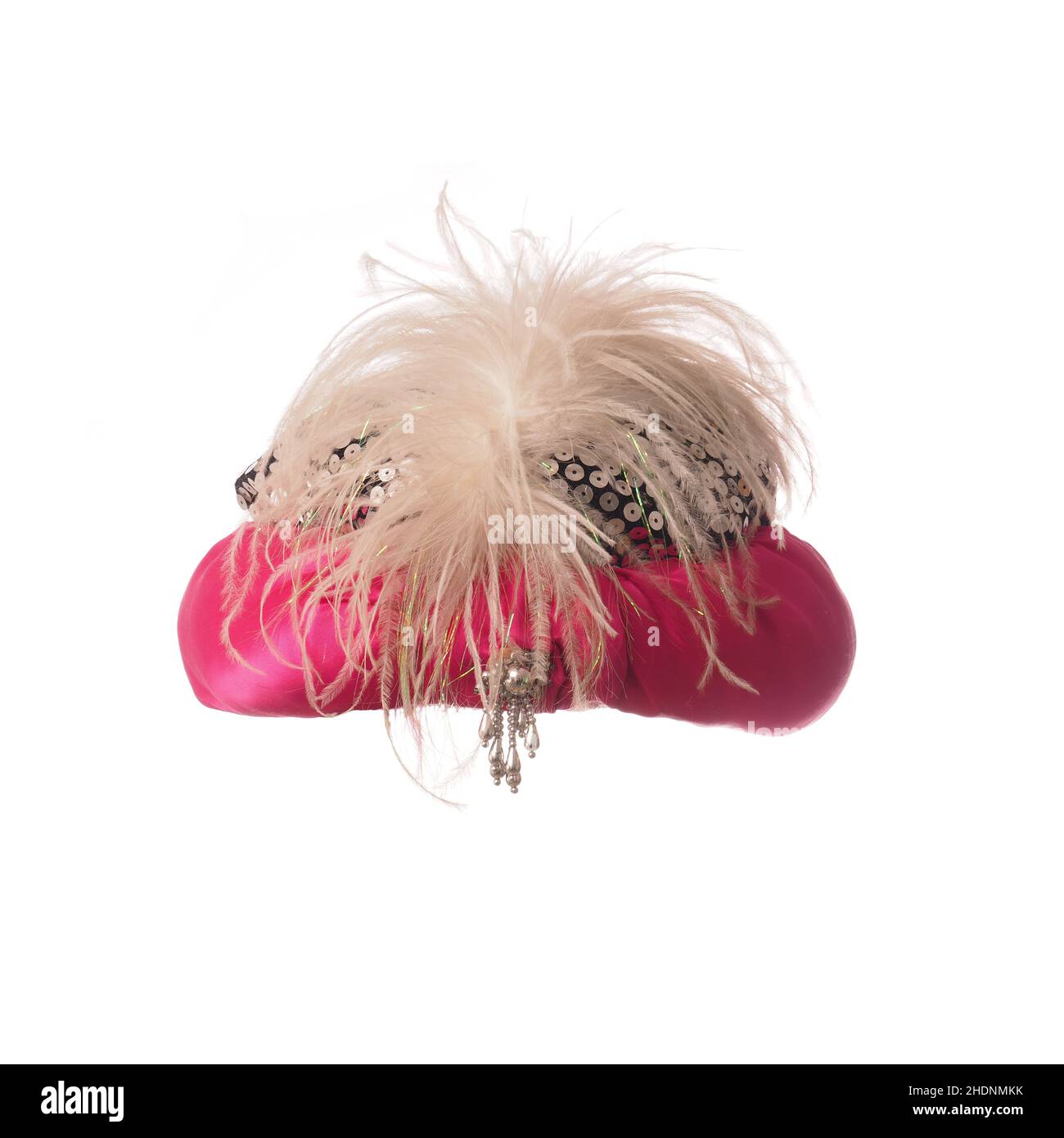 Turban with feather hi-res stock photography and images - Alamy