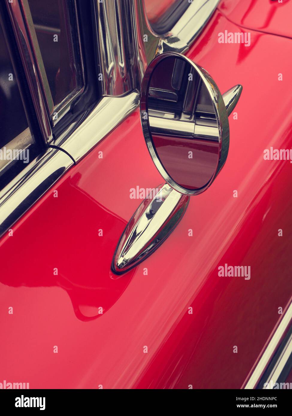 Rearview mirror of vintage car hi-res stock photography and images - Alamy