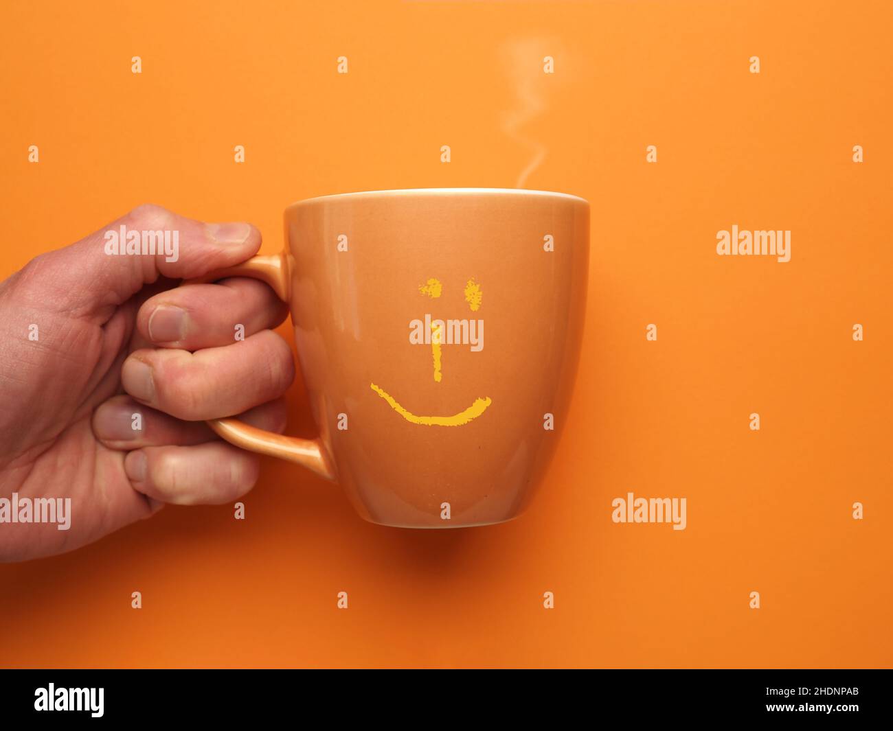smiley, hot drink, smiley faces, hot drinks Stock Photo - Alamy